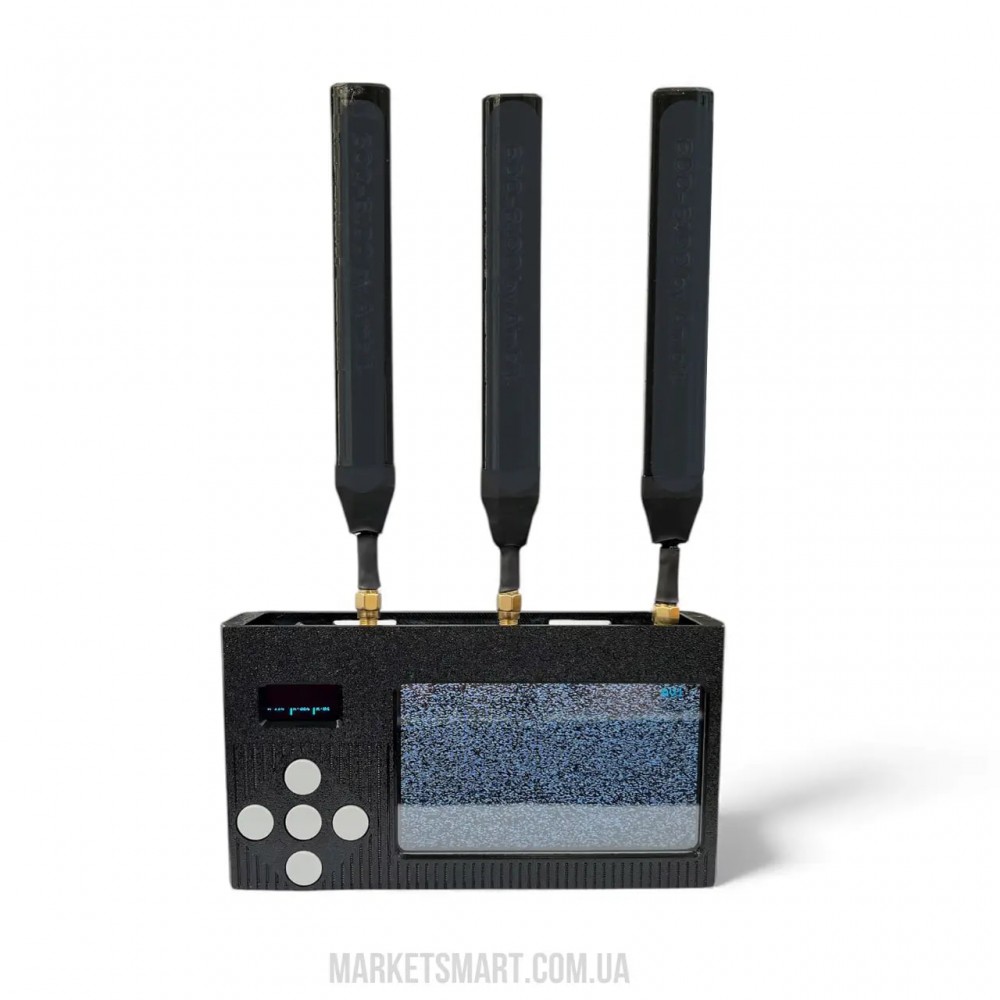 VIDAR-3 – Tri-Band FPV Drone Detector & Video Scanner (1.2 / 3.3 / 5.8 GHz)