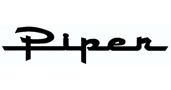 Piper Logo Decal (2.5x11.25") White - buy in Kyiv, price in Ukraine ...