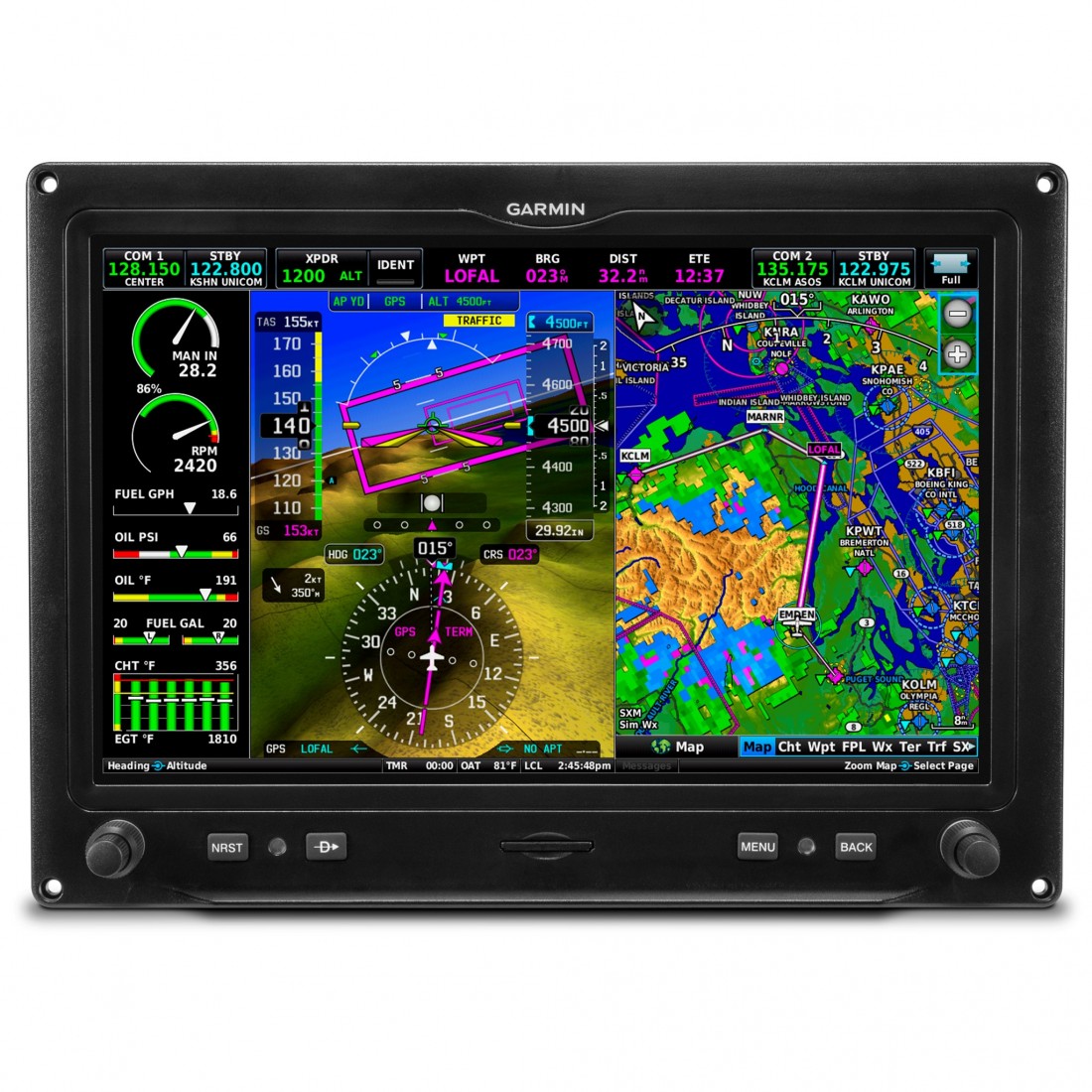Дисплей Garmin GDU 460, GPS Display, AM, PMA, Standard - купити в Києві ...