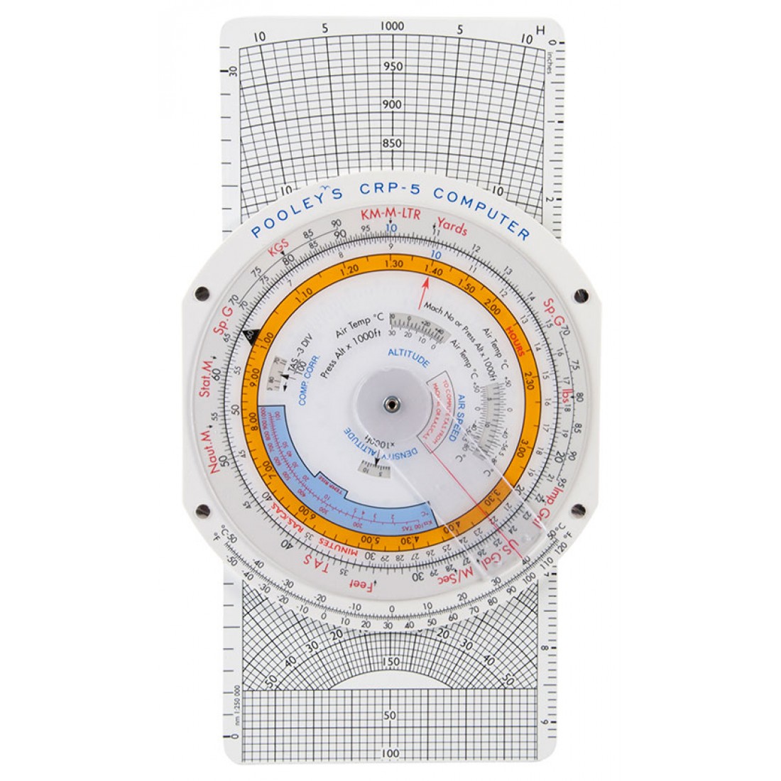 Плоттер авіаційний Pooleys CRP-5 Flight Computer - купити в Києві, ціна ...