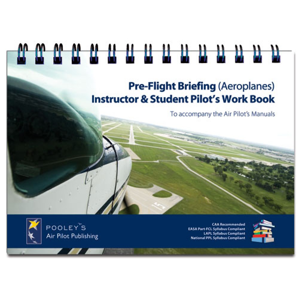 Книга авіаційна Pooleys Pre - Flight Briefing A Pilots Work Book ...