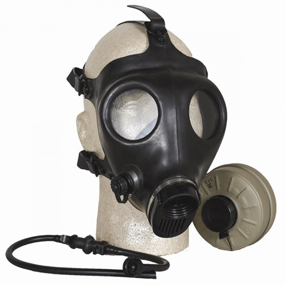 Противогаз Israeli Gas Mask w/ Unissued 40mm Filter and Drinking Tube ...